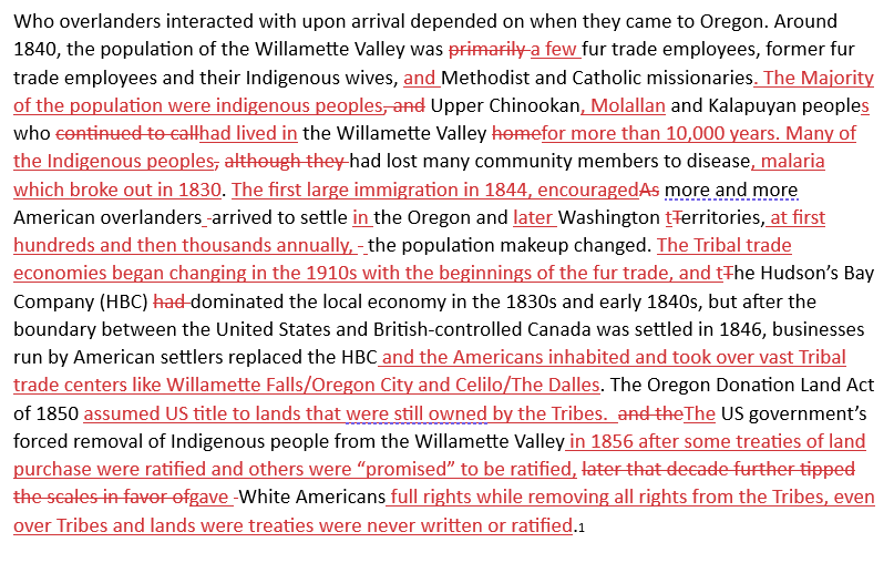 Integrating Tribal Perspectives into an Oregon Trail history. – The ...